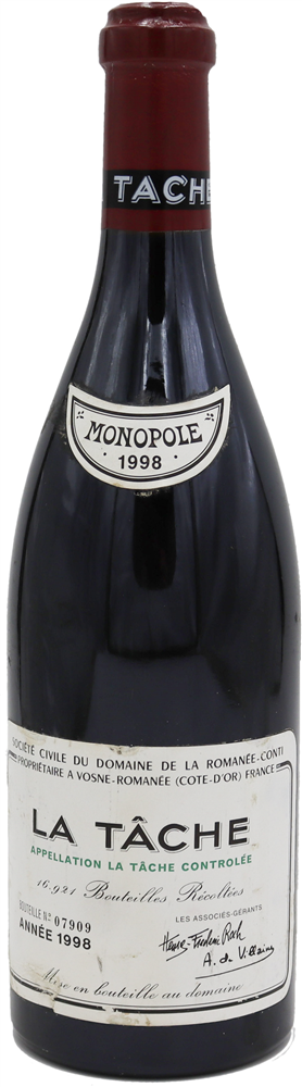 Romanee Conti La Tache 1998 - Wine In Time